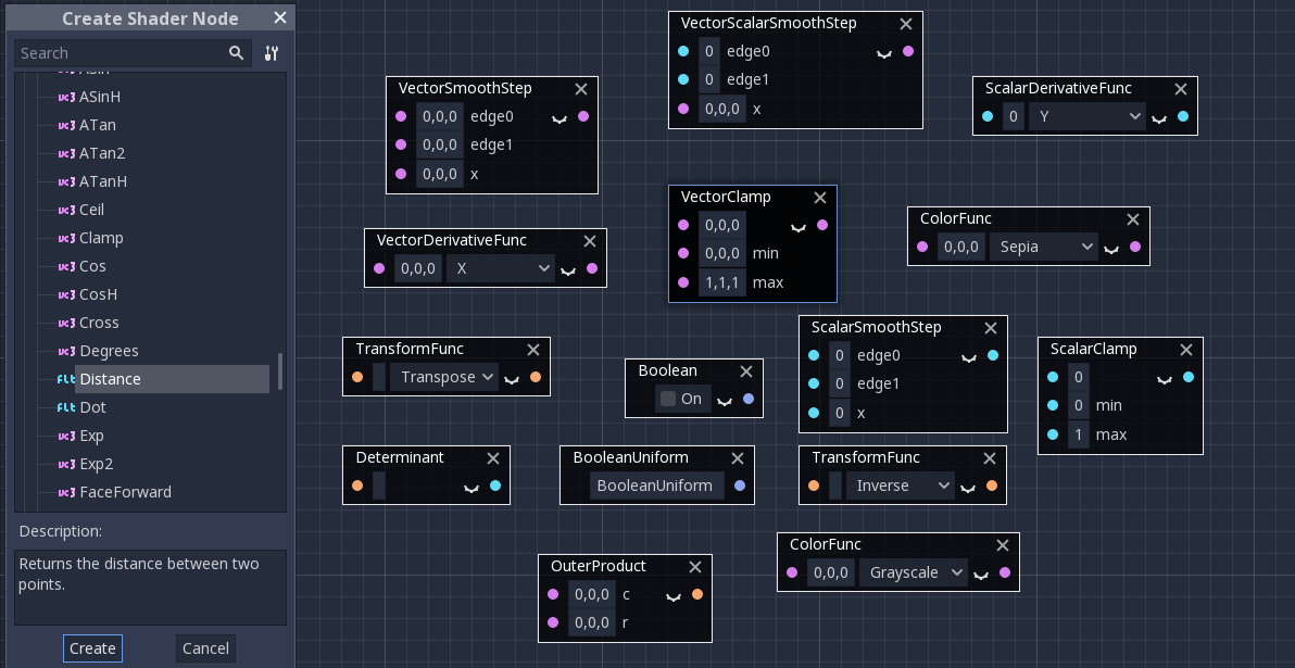 Major Update For Visual Shaders In Godot 3 2