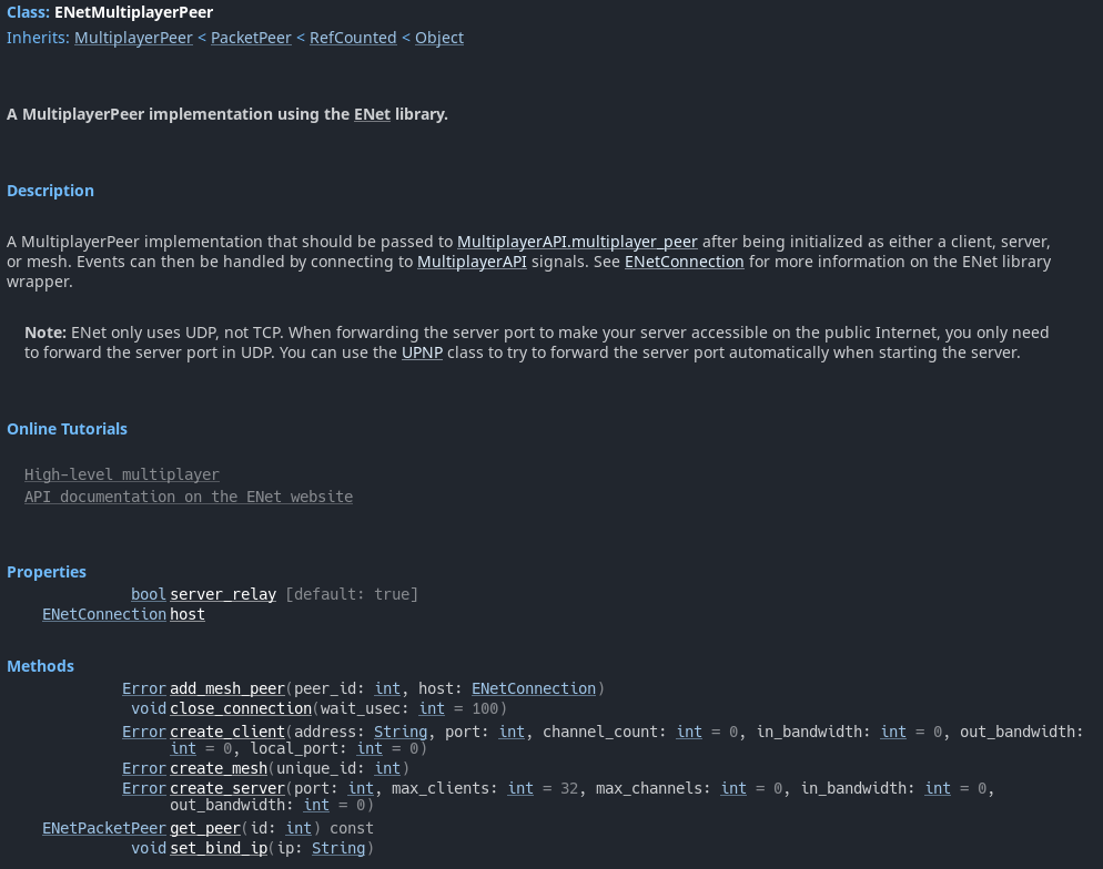 Multiplayer In Godot 4 0 ENet Wrappers WebRTC